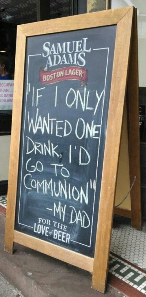 Funny Pub Signs | 52 Funniest Pub & Restaurant Chalkboards