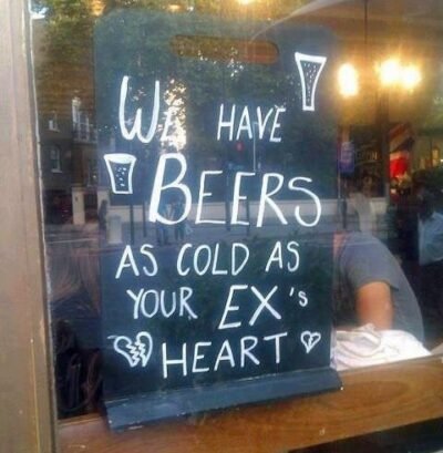 Funny Pub Signs | 52 Funniest Pub & Restaurant Chalkboards