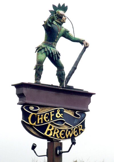 25 of The Best Traditional Hanging Pub-Signs